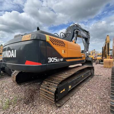 China Sturdy High‑performance Hyundai 305LC‑9T 30Ton Digger,1.38CBM Standard Bucket for Mining and Land Reclamation for sale