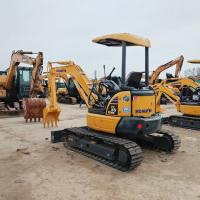 China Heavy-Duty Well-Kept Komatsu PC35MR Excavator, 0.12CBM Bucket for Municipal Engineering for sale