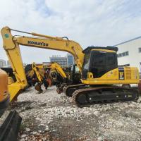 China Used16 Ton Komatsu PC160 Crawler Excavator For Small and MediumEngineering Works for sale