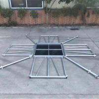 China 1.22M*1.22M Aluminum Stage Platform Outdoor Event Stage 4ft By 4ft Podium Stage for sale