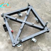 China Moving Truss Base Plate Aluminum Truss System Parts Light Weight Wear Resistant for sale