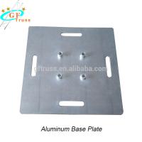 China Moving Truss Base Plate Aluminum Truss System Parts Light Weight Wear Resistant for sale