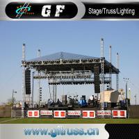 China Anti Rust Aluminum Party Tent Curved Roof Truss System Oxford 60m Width for sale