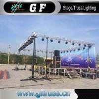 China Anti Rust Aluminum Party Tent Curved Roof Truss System Oxford 60m Width for sale