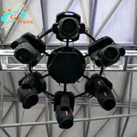 China Mini Rotating Circle Truss For Hanging Moving Headlight Party for sale