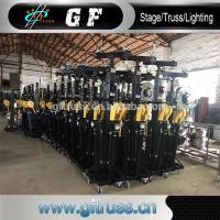 China Hang Audio Light Truss Stand Lift Light Tower Metal Stand Hand Crank for sale
