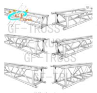China New Hot Sale Aluminum Lighting Truss Spigot Truss for exhibition High Quality Factory Price for sale