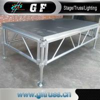 China Outdoor Stage Design Movable Truss Stage Aluminum Leg Stage Platform for sale