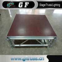 China Outdoor Stage Design Movable Truss Stage Aluminum Leg Stage Platform for sale