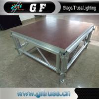 China Outdoor Stage Design Movable Truss Stage Aluminum Leg Stage Platform for sale