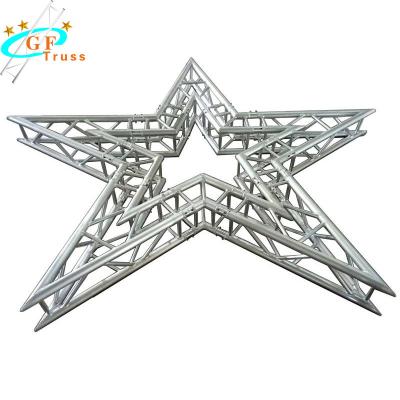 China Five Star Circular Truss / Cabaret Star Shaped Five Corners Supplier for sale