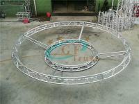 China 0.5m Aluminum Spigot Truss Round Lighting Stage Truss Bolt Connection for sale