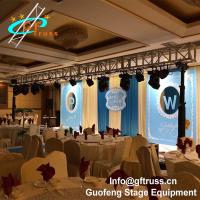 China Heavy Duty Light Truss Stand Aluminium DJ Folding Line Array Speaker Truss Stand for sale