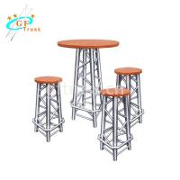 China Modern aluminum  high chair bar stool  furniture table and chair for club for sale