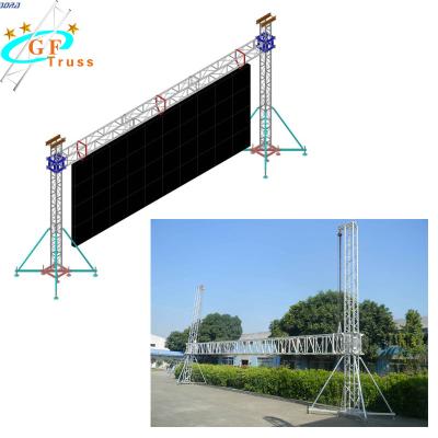 China Exhibition LED Screen Truss Ground Supports Display Truss System Structures for sale