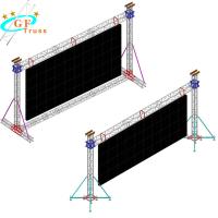 China Exhibition LED Screen Truss Ground Supports Display Truss System Structures for sale