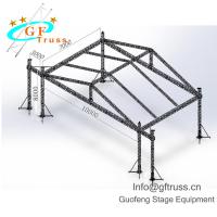 China Aluminum Outdoor Concert Stage Small Concert Sound Lighting DJ System Stage for sale