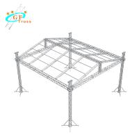 China Aluminum Outdoor Concert Stage Small Concert Sound Lighting DJ System Stage for sale