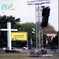 China Sound Aluminum PA Line Array Truss Lifting Tower For Speaker for sale