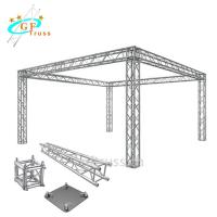 China Waterproof Spigot Corner Box Truss Stage Six Ways 2.0mm Thickness for sale