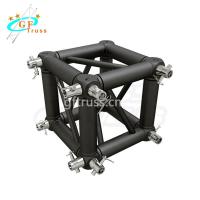 China Waterproof Spigot Corner Box Truss Stage Six Ways 2.0mm Thickness for sale
