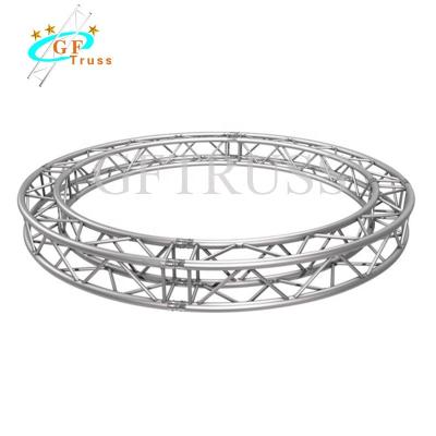 China Round Aluminum Stage Truss Outdoor Aluminum Alloy Lighting Tower Truss OEM for sale