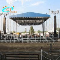 China Round Aluminum Stage Truss Outdoor Aluminum Alloy Lighting Tower Truss OEM for sale