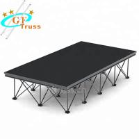 China high quality Portable Stage Easy install mobile event stages outdoor concert portable stage for sale for sale