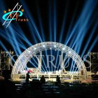 China Arch Aluminum Roof Truss System With Canopy Fashion Show Use for sale