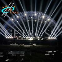 China Arch Aluminum Roof Truss System With Canopy Fashion Show Use for sale