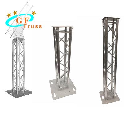China DJ Exhibition Aluminum Lighting Truss On Promotion Lighting Tower Truss for sale