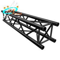 China Black Spigot Aluminum Lighting Truss Aluminum Stage Truss System for sale