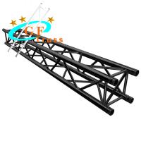 China Black Spigot Aluminum Lighting Truss Aluminum Stage Truss System for sale