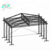 China Mobile Aluminum Roof Truss System With PA Wings Flying System for sale