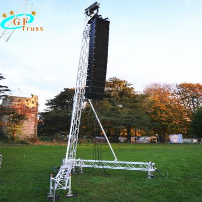 China Vocal Concert Line Array Truss Light Weight Truss Line Array Tower for sale