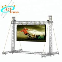China Outdoor LED Screen Truss Used Bolt Aluminum Lighting Truss For Fashion Show for sale