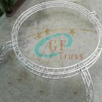 China Round Aluminum Roof Truss System Circle Shape Light Weight for sale