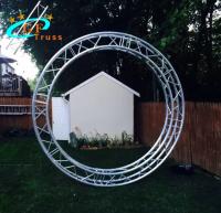 China Round Aluminum Roof Truss System Circle Shape Light Weight for sale