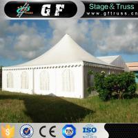 China Oxford Aluminum Party Tent Customized Curved Truss System Light Weight for sale