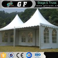 China Oxford Aluminum Party Tent Customized Curved Truss System Light Weight for sale