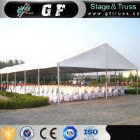 China Oxford Aluminum Party Tent Customized Curved Truss System Light Weight for sale