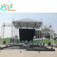 China Oxford Aluminum Party Tent Customized Curved Truss System Light Weight for sale