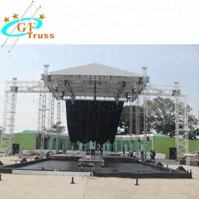 China Oxford Aluminum Party Tent Customized Curved Truss System Light Weight for sale