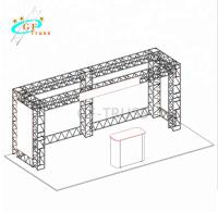China Lightweight Outdoor Concert Stage Aluminum Truss For Trade Show for sale