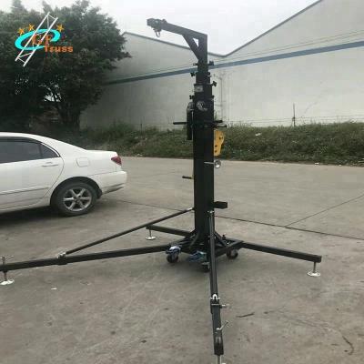China Line array crank up speaker stand for event lighting truss for sale