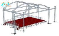 China Lighting Spigot Outdoor Aluminum Wedding Decoration Stage Truss Stage Truss Design For Event for sale