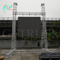 China Rigging LED Display Truss Aluminum Alloy 3m Length 50mm*3mm Main Tube for sale