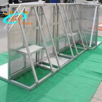 China Aluminium Stage Barriers Explosion Proof Concert Fence Galvanized Iron Material for sale