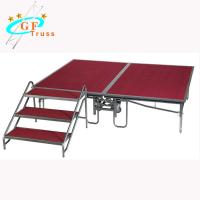 China High quality and durable aluminum folding stage event platform for sale