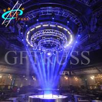 China Revolving Aluminum Lighting Truss Rotating Lifting Truss Lifting Up Down for sale